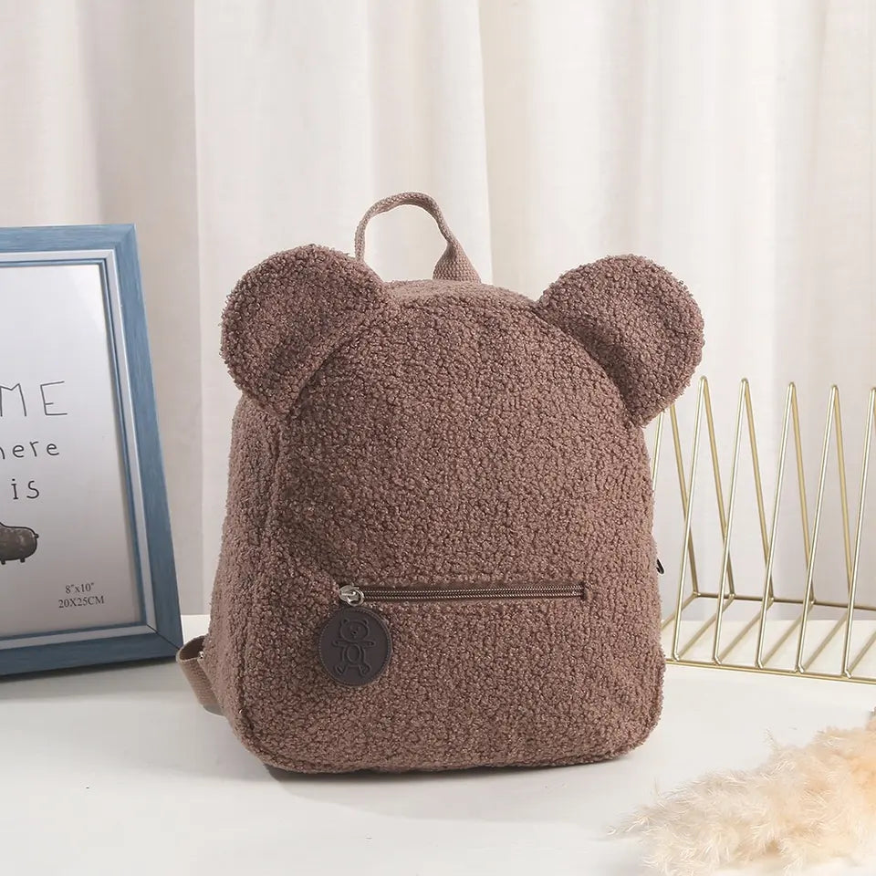 Teddy Bear Backpack – Cute Plush School Bag for Kids, Travel & Sleepov ...